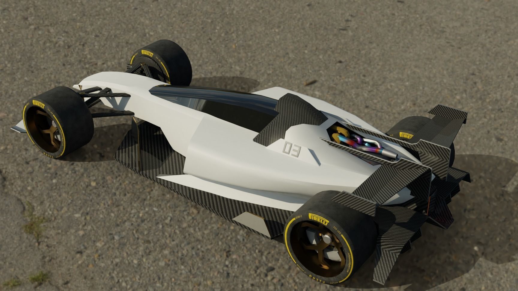 3D model Concept Formula One Car 2022 model VR / AR / low-poly | CGTrader
