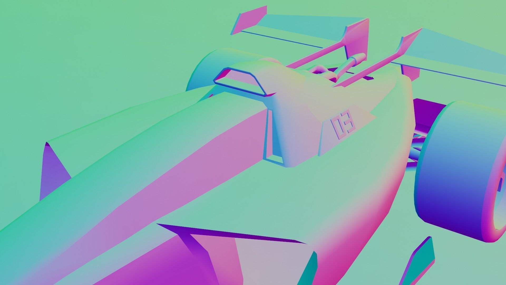 3D model Concept Formula One Car 2022 model VR / AR / low-poly | CGTrader