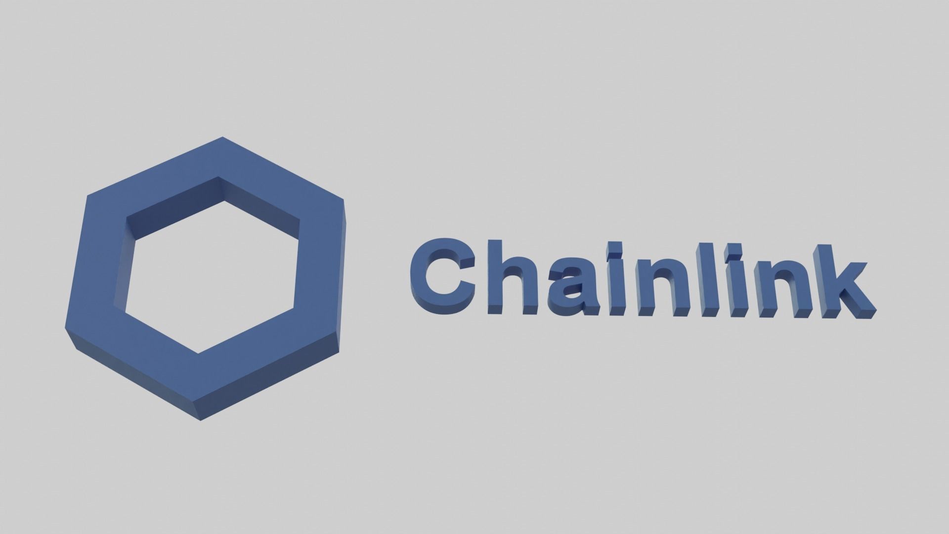 Chainlink Cryptocurrency Logo 3D Model 3D model | CGTrader