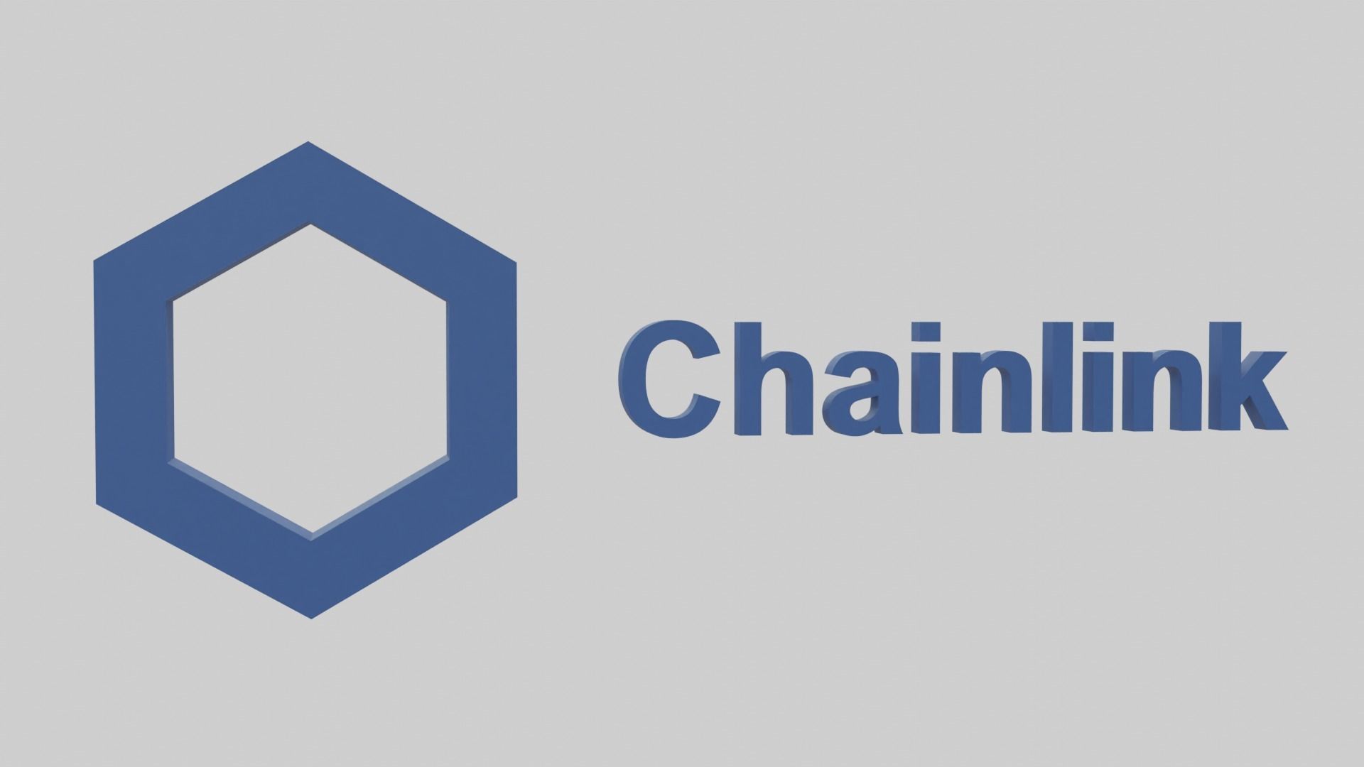 Chainlink Cryptocurrency Logo 3D Model 3D model | CGTrader