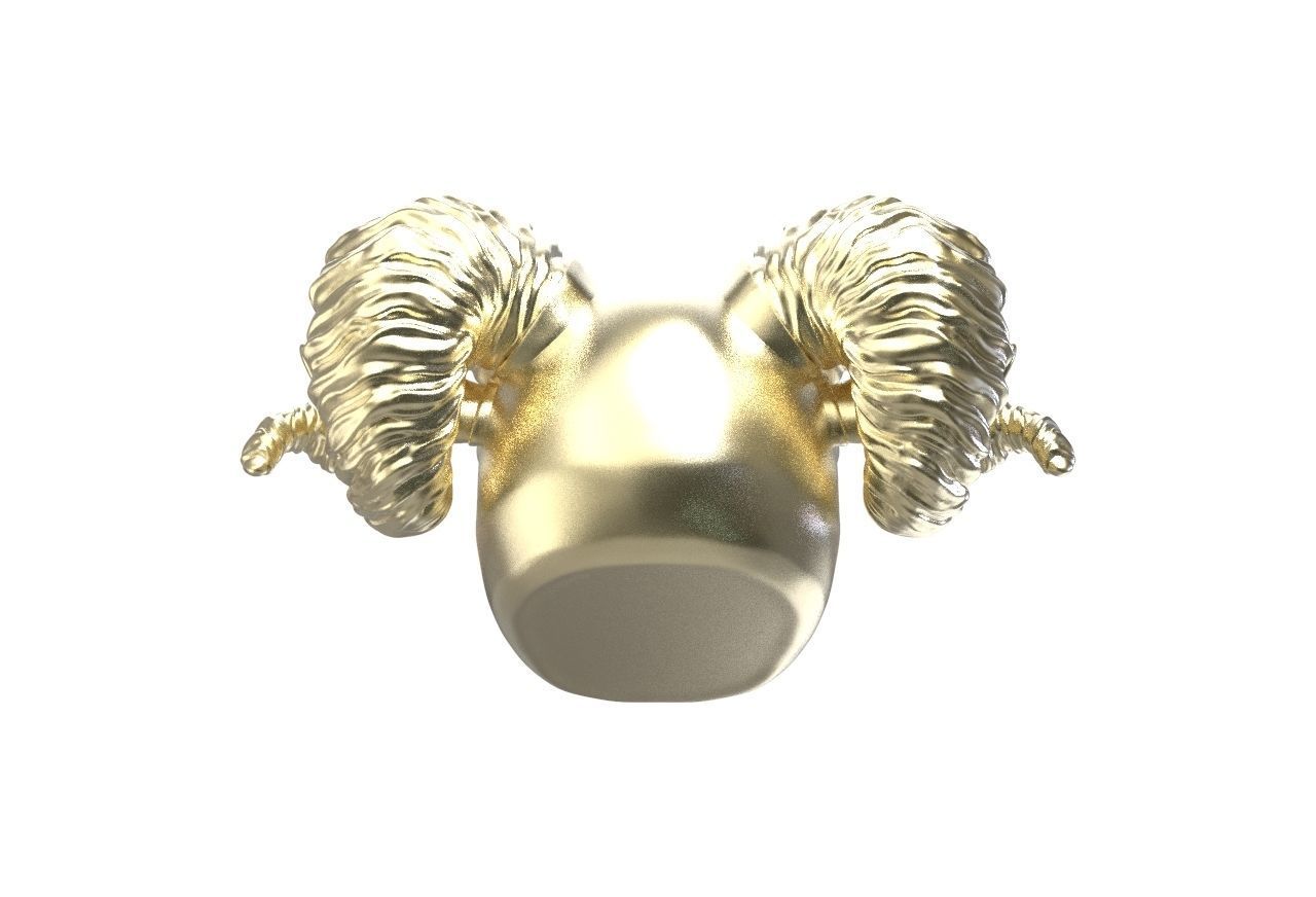 3D Printable concept Sheep head 3D print model 3D model 3D printable ...