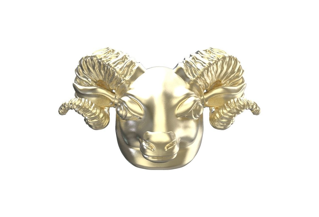 3D Printable concept Sheep head 3D print model 3D model 3D printable ...