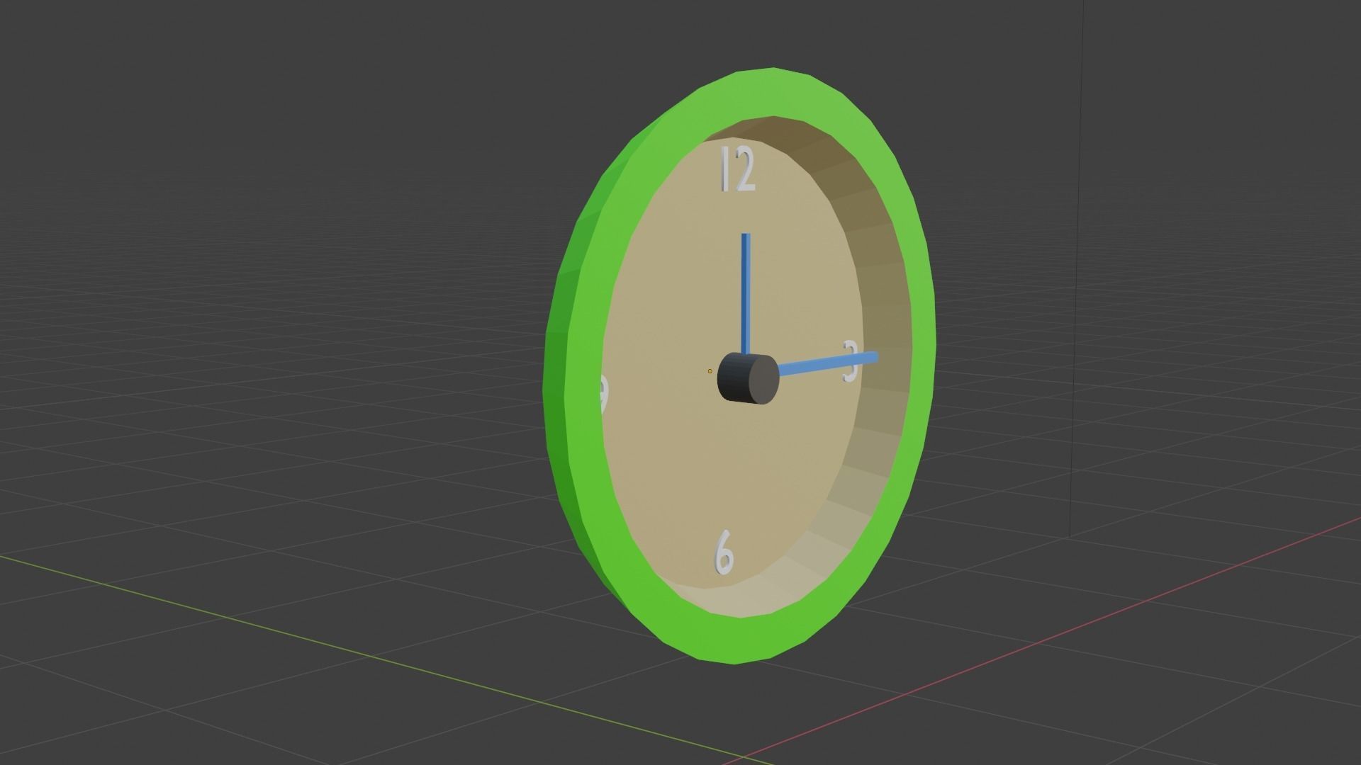 CLOCK low poly free VR / AR / low-poly 3D model | CGTrader