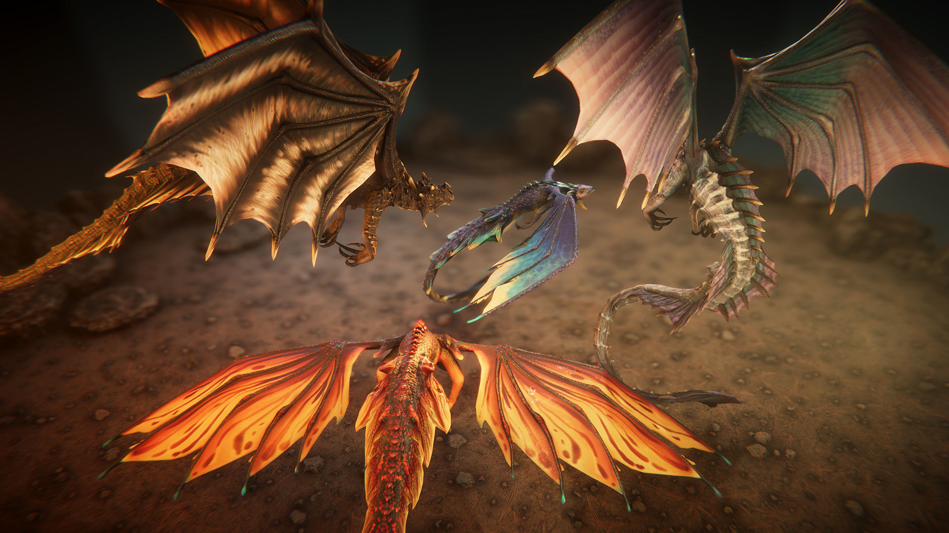 3D model Wyrms game ready VR / AR / low-poly | CGTrader