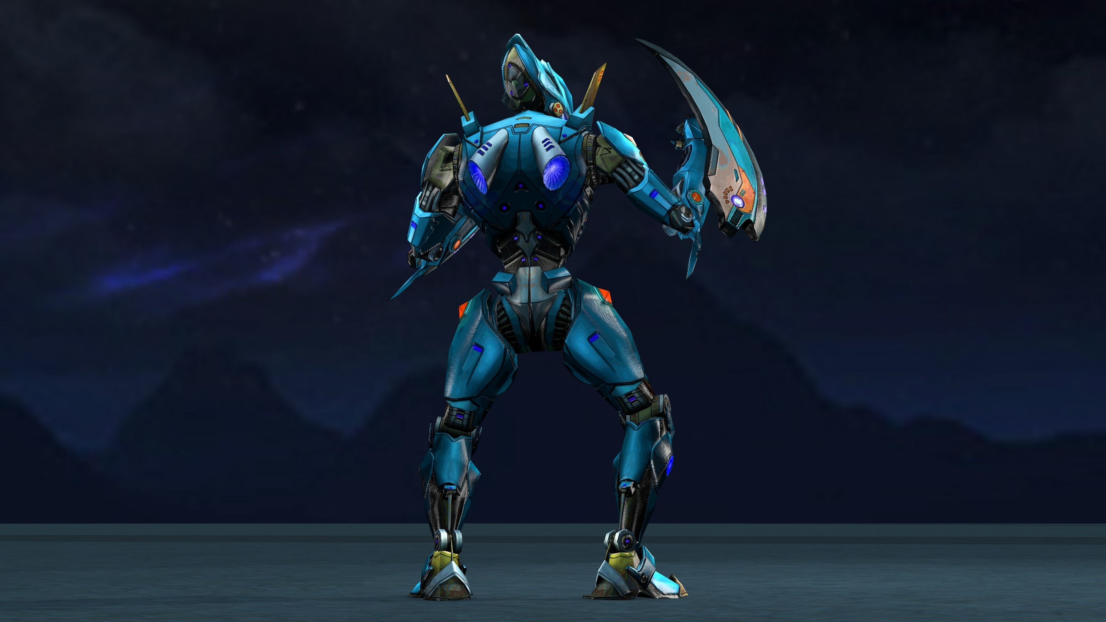 3D model Sword Robot with Animation VR / AR / low-poly | CGTrader