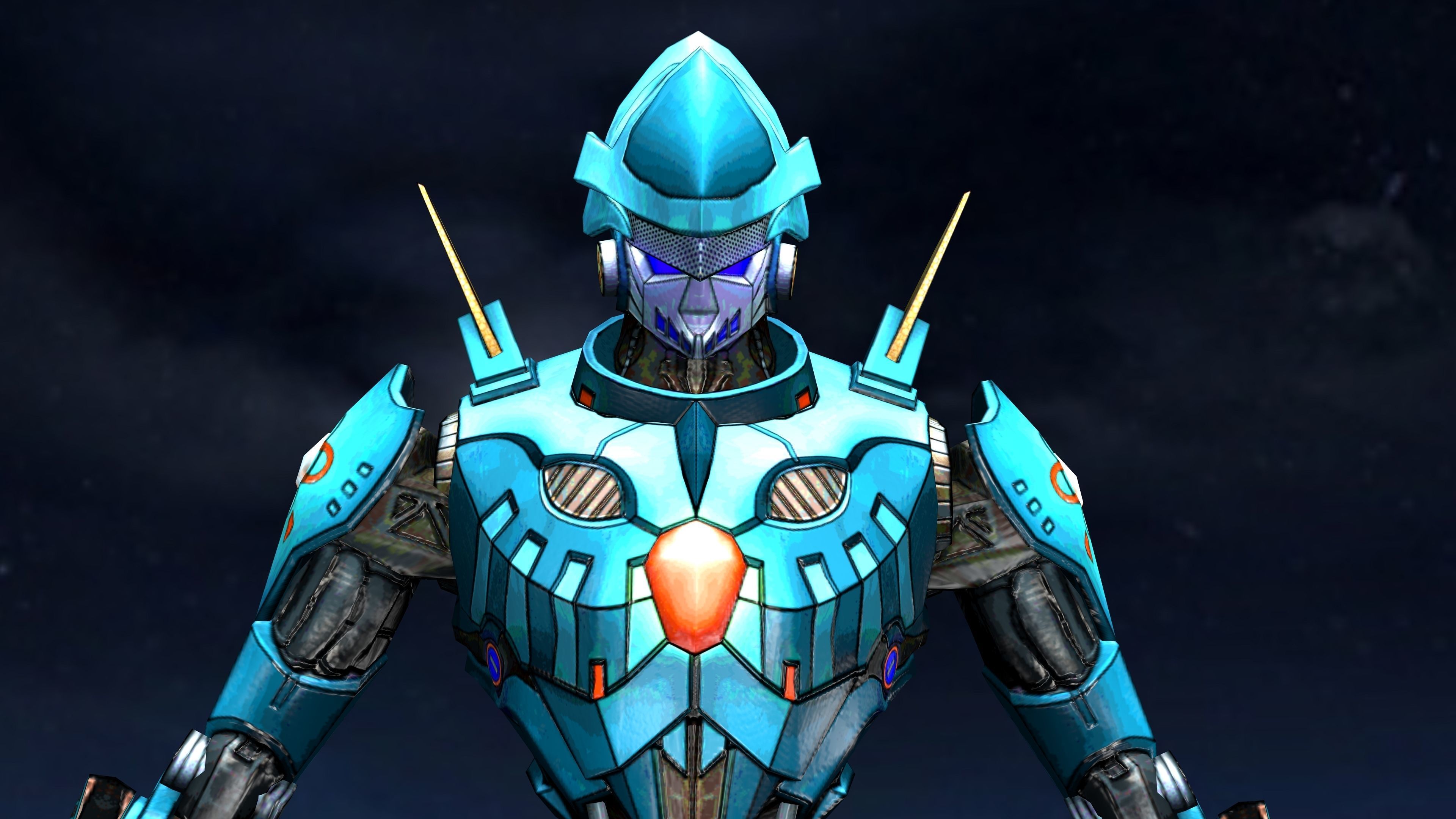 3D model Sword Robot with Animation VR / AR / low-poly | CGTrader