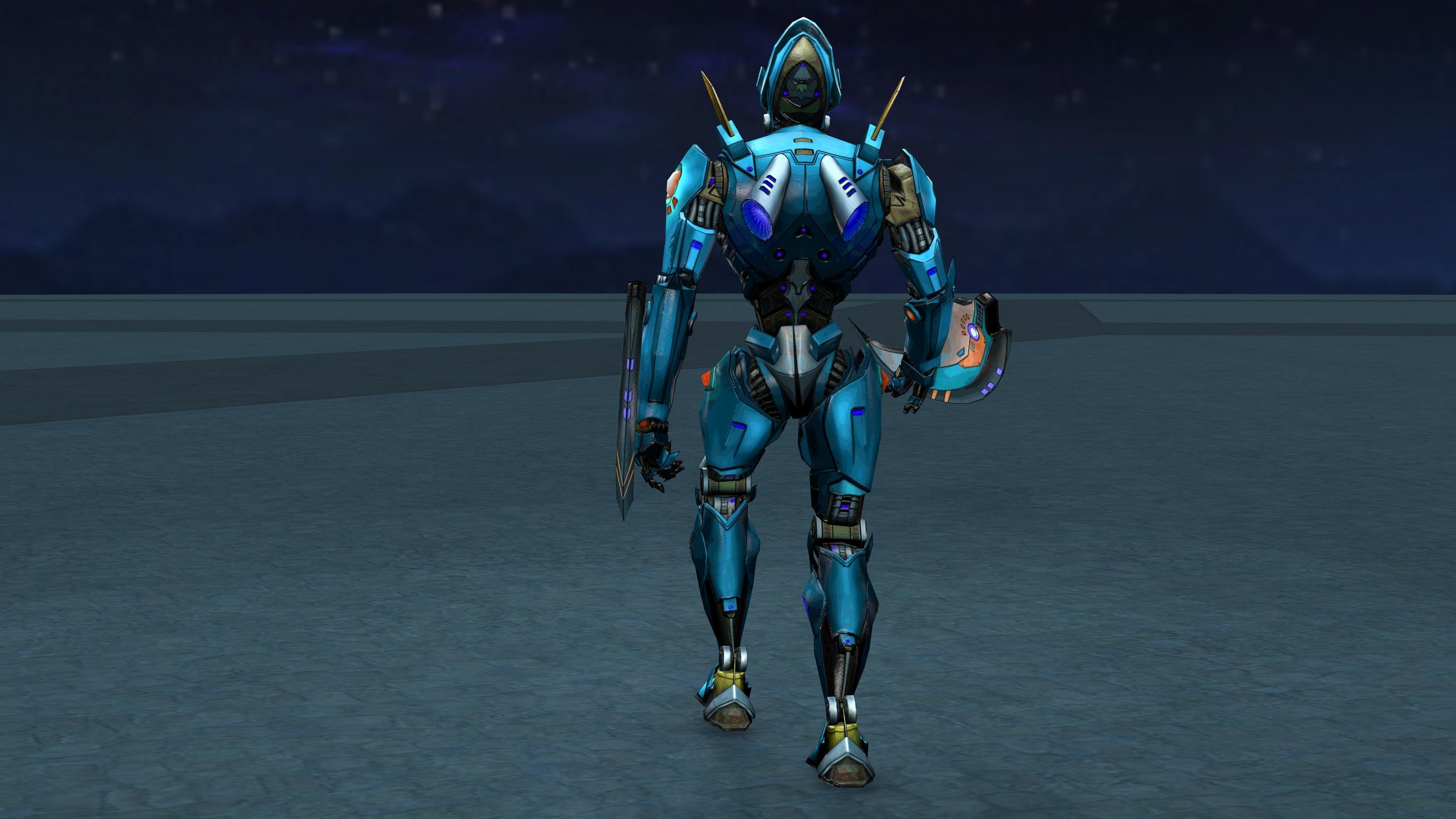 3D model Sword Robot with Animation VR / AR / low-poly | CGTrader