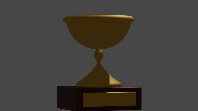 Thropy 3D Model With Blender 3D model 3D printable | CGTrader