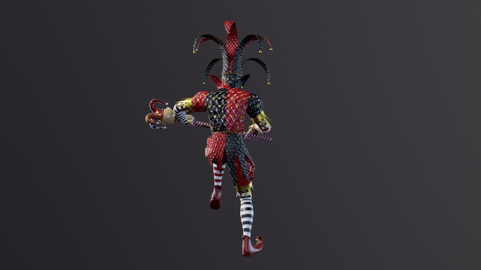 3D model Jester VR / AR / low-poly | CGTrader