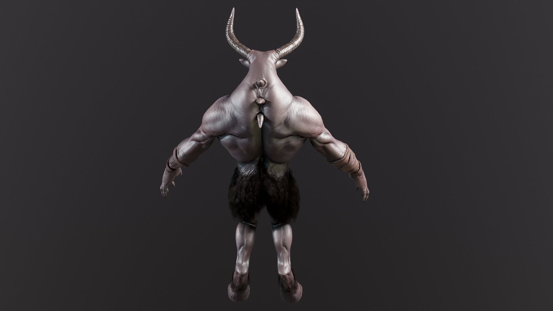 3D model Minotaur VR / AR / low-poly | CGTrader