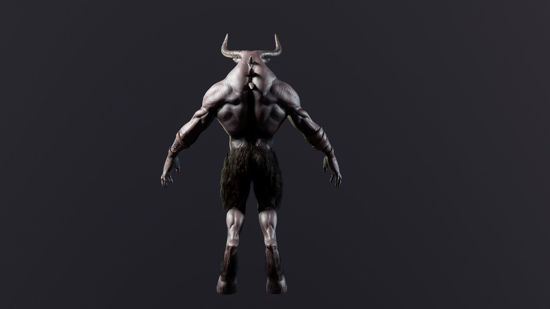 3D model Minotaur VR / AR / low-poly | CGTrader