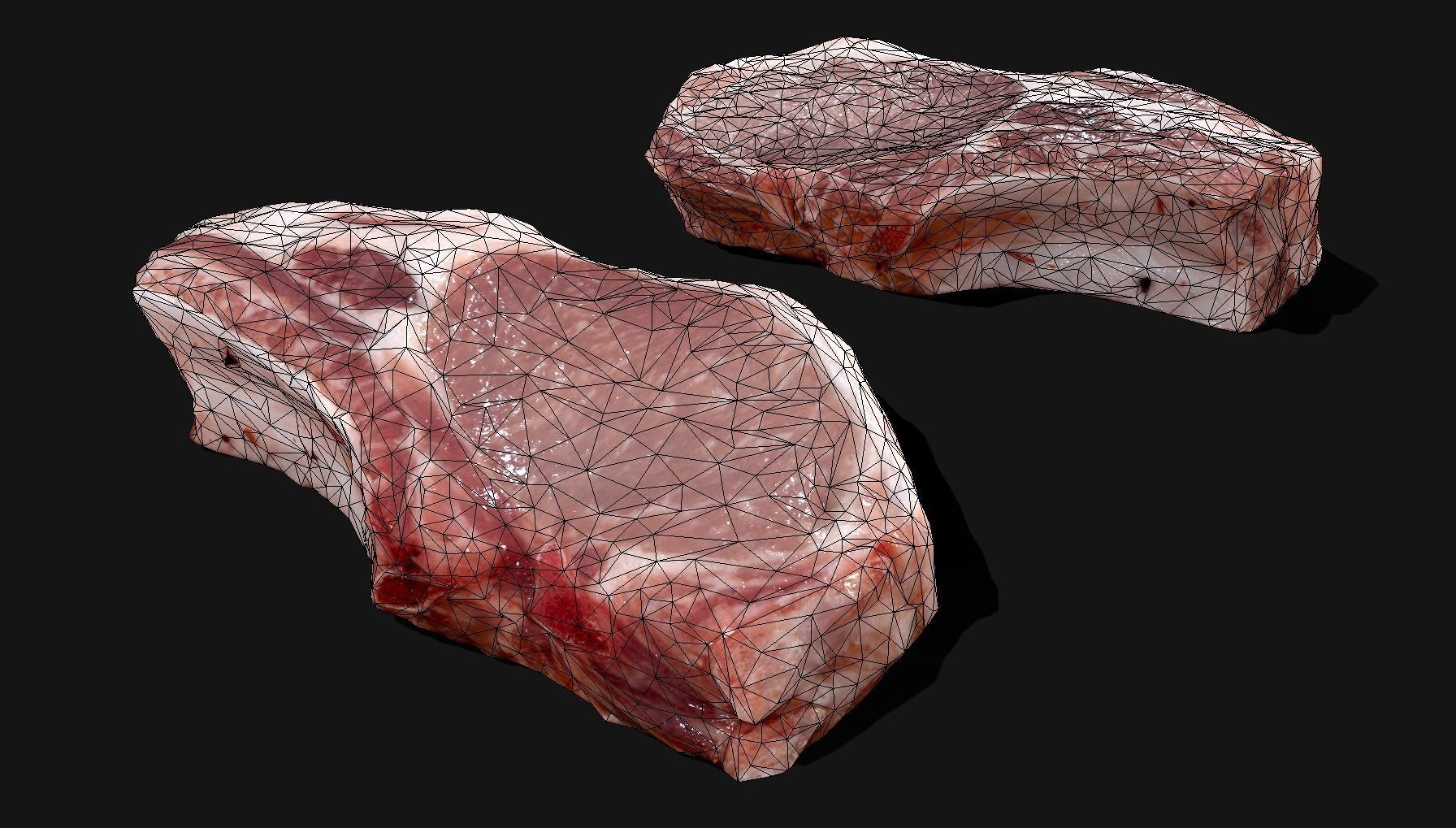 3D model Meat Group - Photoscaned model VR / AR / low-poly | CGTrader