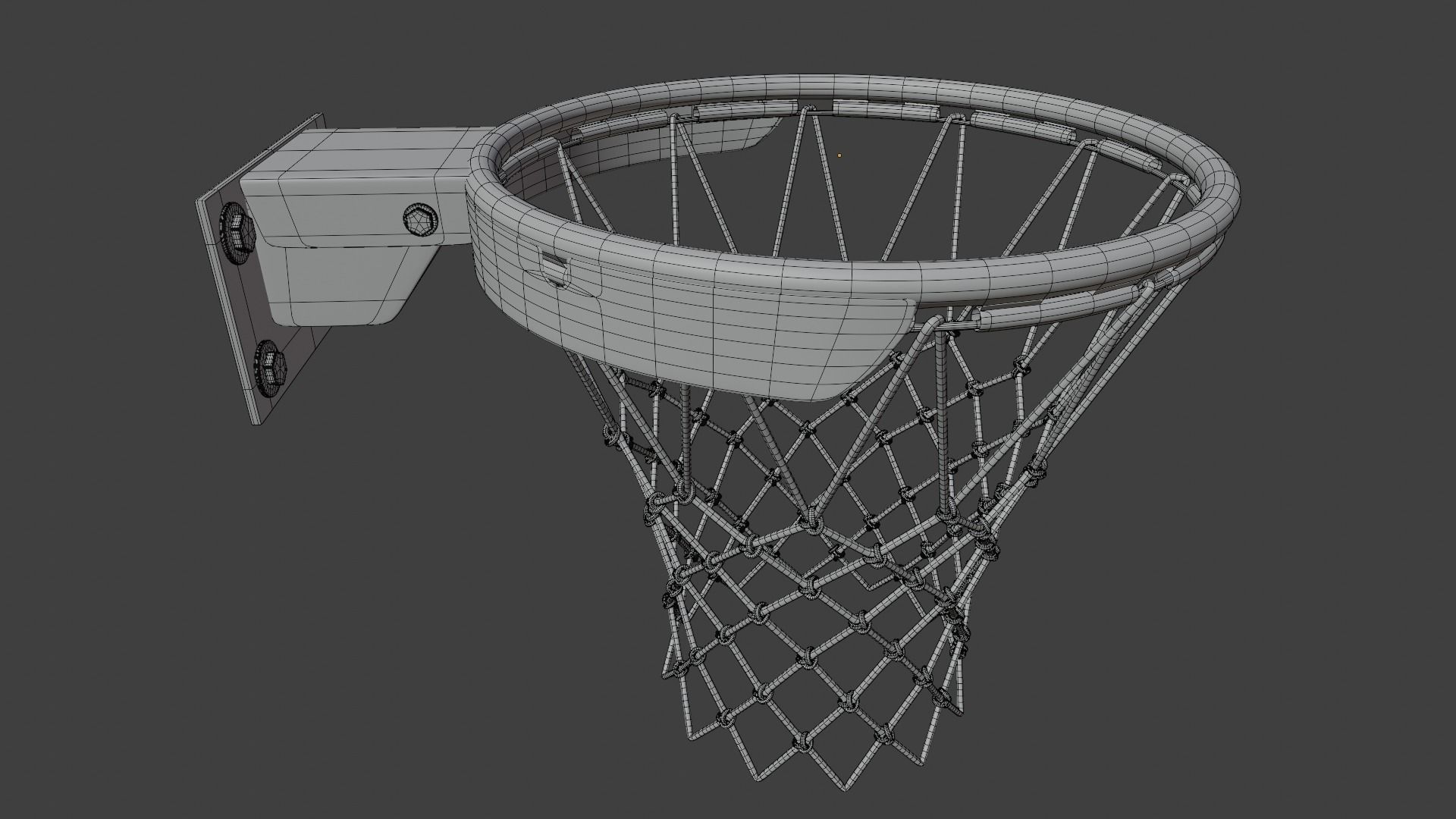 Basketball rim 3D model | CGTrader