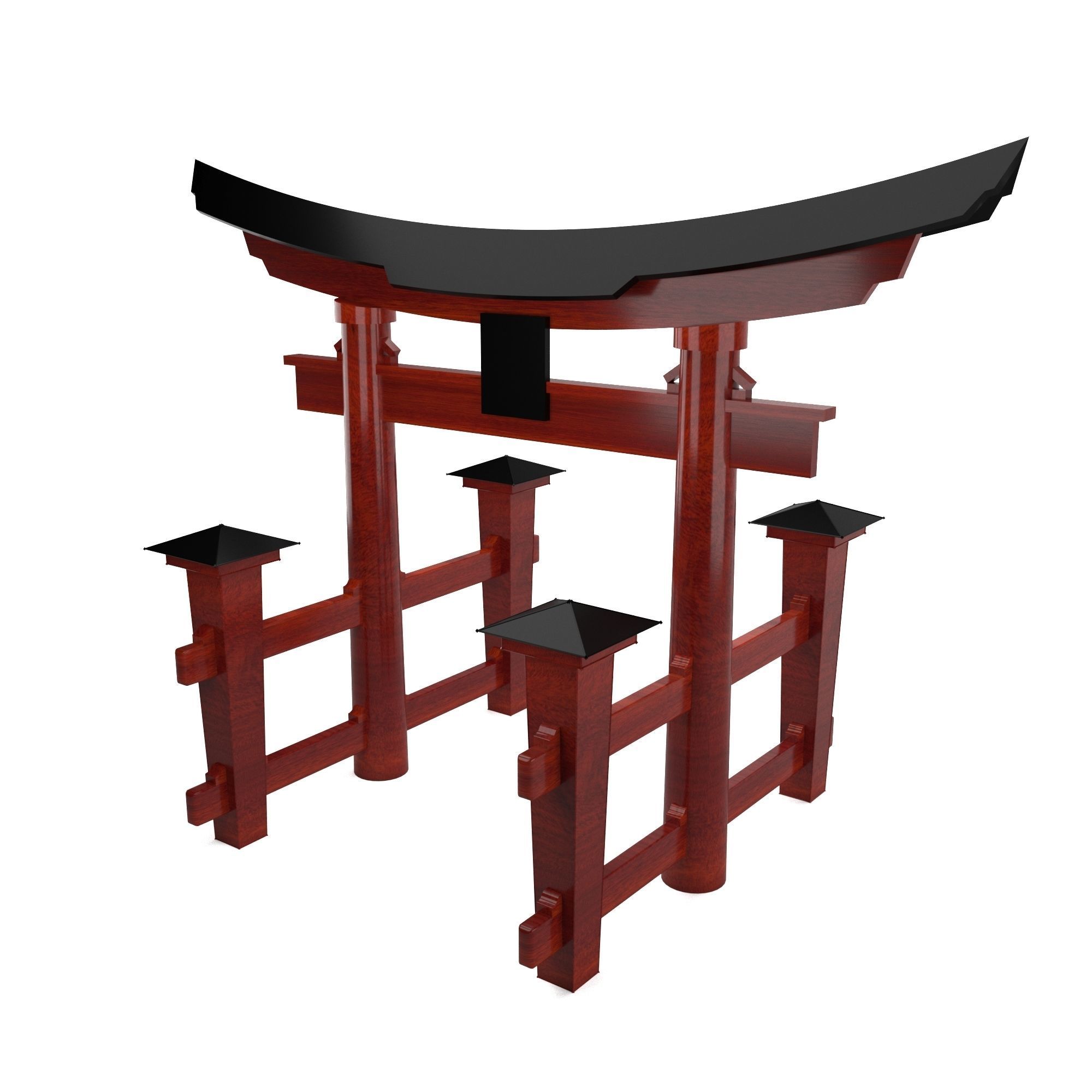 Torri Japan 3D model | CGTrader