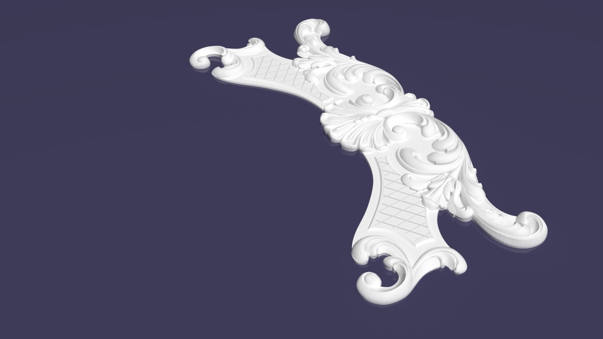 Engraving Ornament 3D model 3D printable | CGTrader
