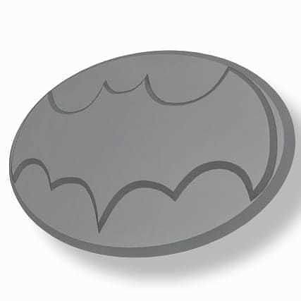 Classic shield 3D Batman 3D model 3D printable | CGTrader