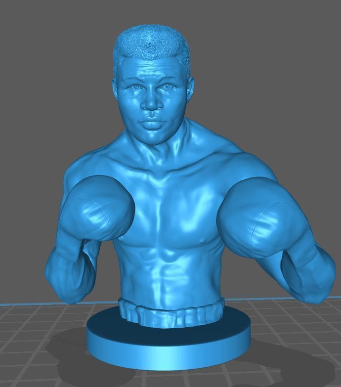 Muhammad Ali 3D model 3D printable | CGTrader