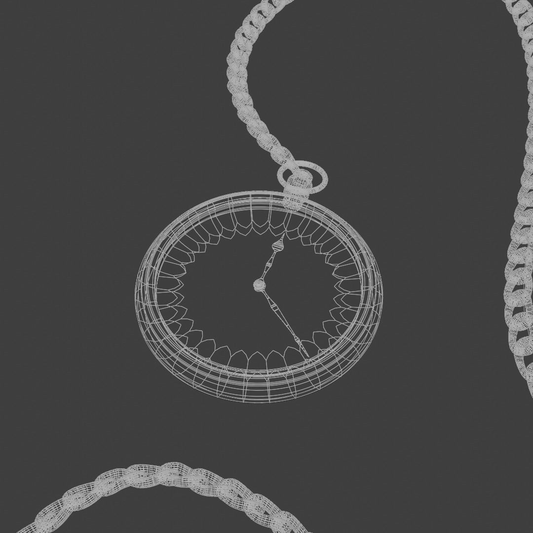 Pocket watch 3D model | CGTrader
