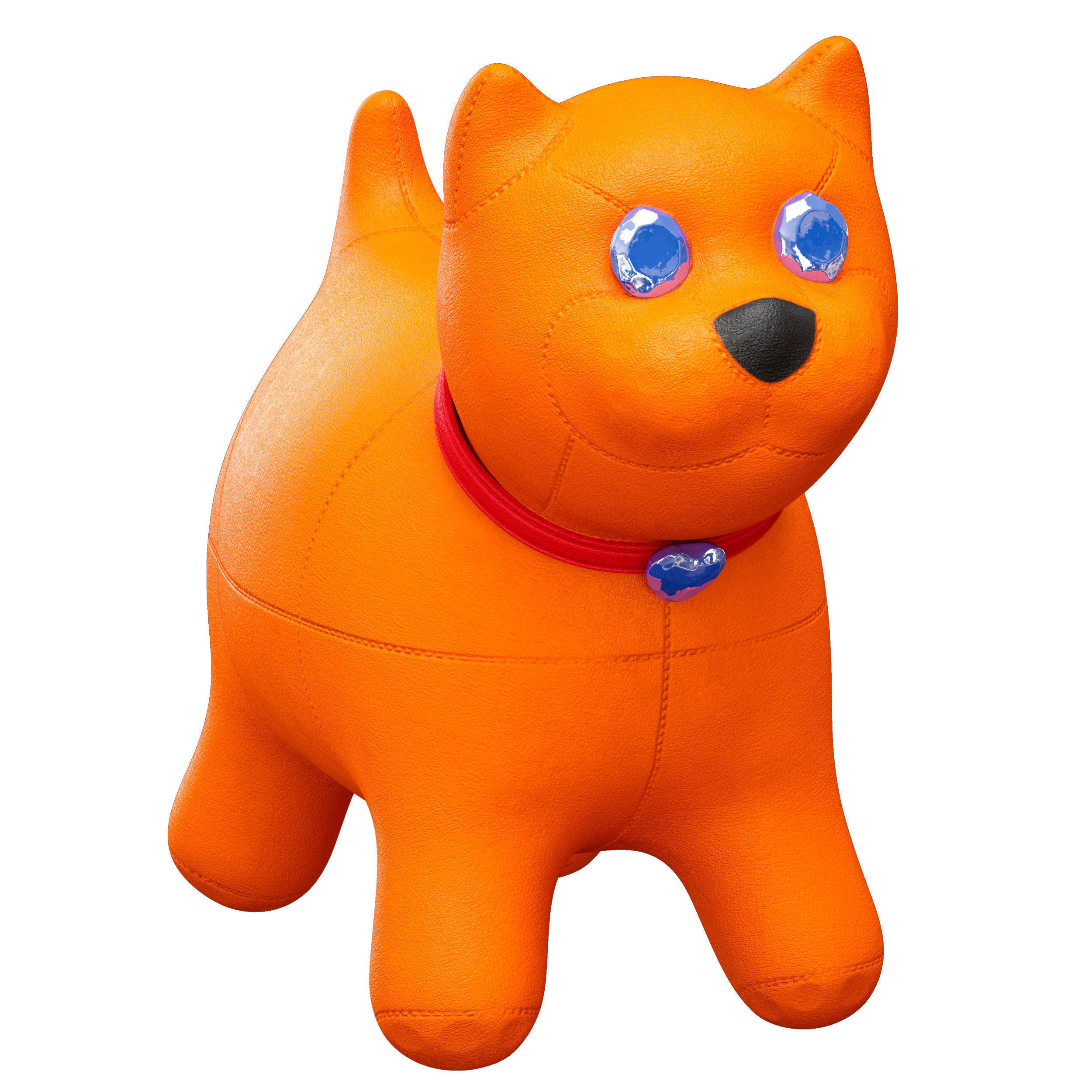 Orange cat Mandarin - Toy 3D model | CGTrader