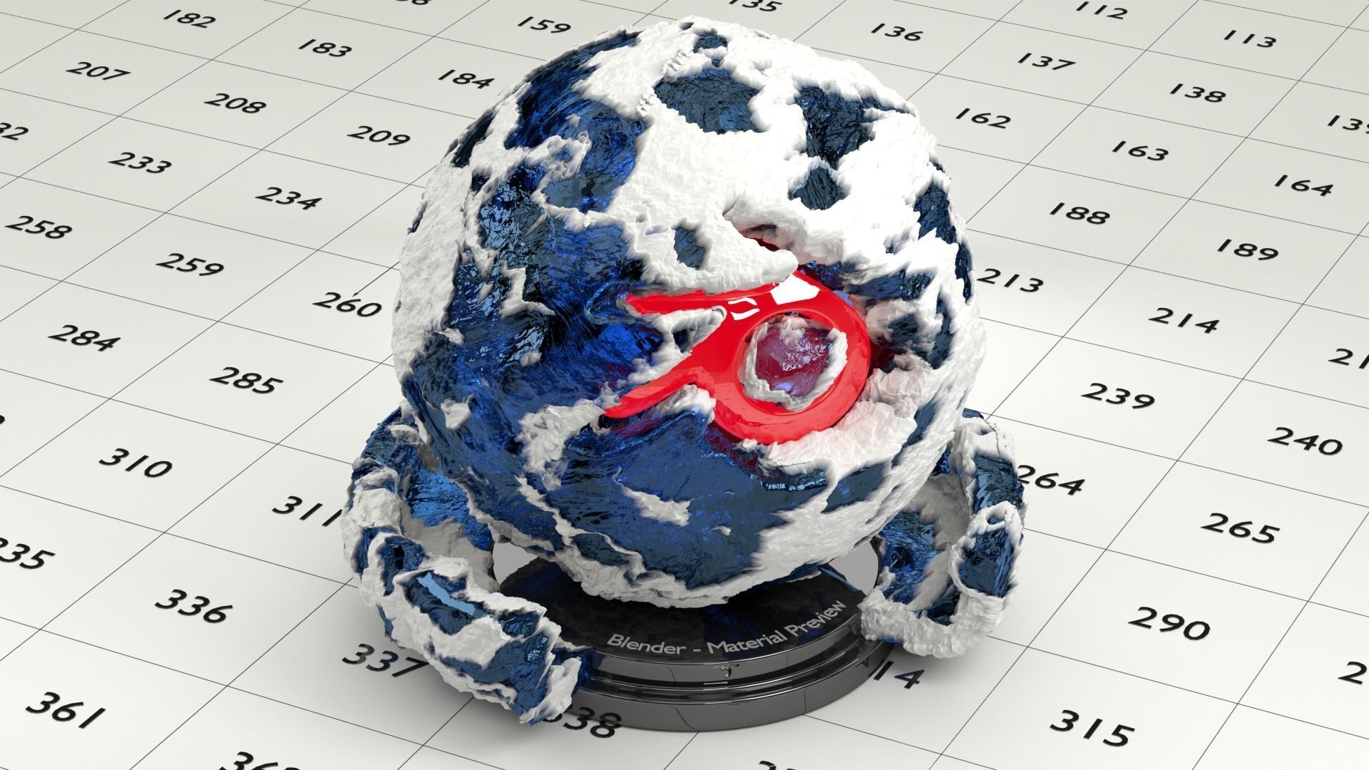 Procedural Ice Shader Texture | CGTrader