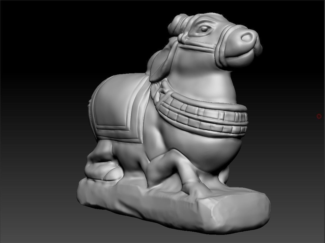 Nandi Antique 3D model 3D printable | CGTrader