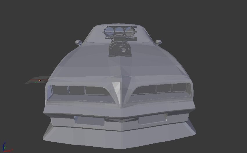 Pontiac Firebird Trans Am 1977 from The Wraith movie 3D model 3D ...