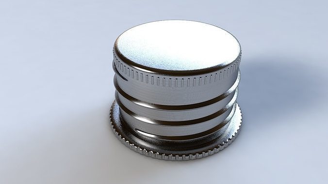 bottle cap free 3D model | CGTrader
