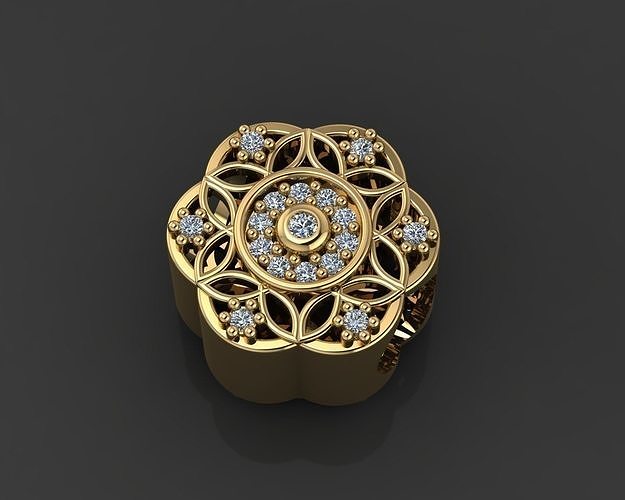 Pandora - Charm 3D model 3D printable | CGTrader