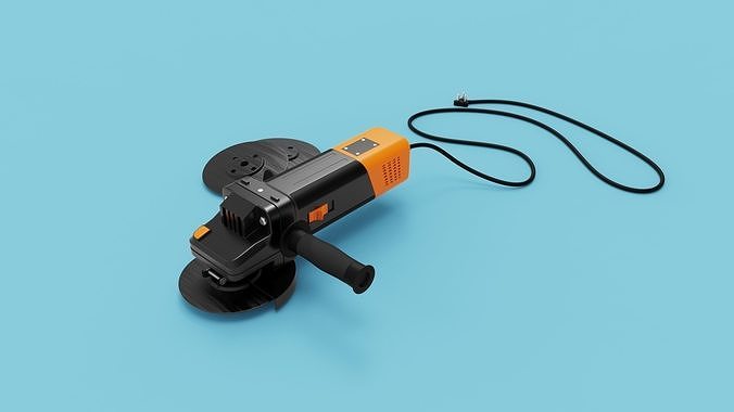 Angle Grinder 3D Model 3D model | CGTrader