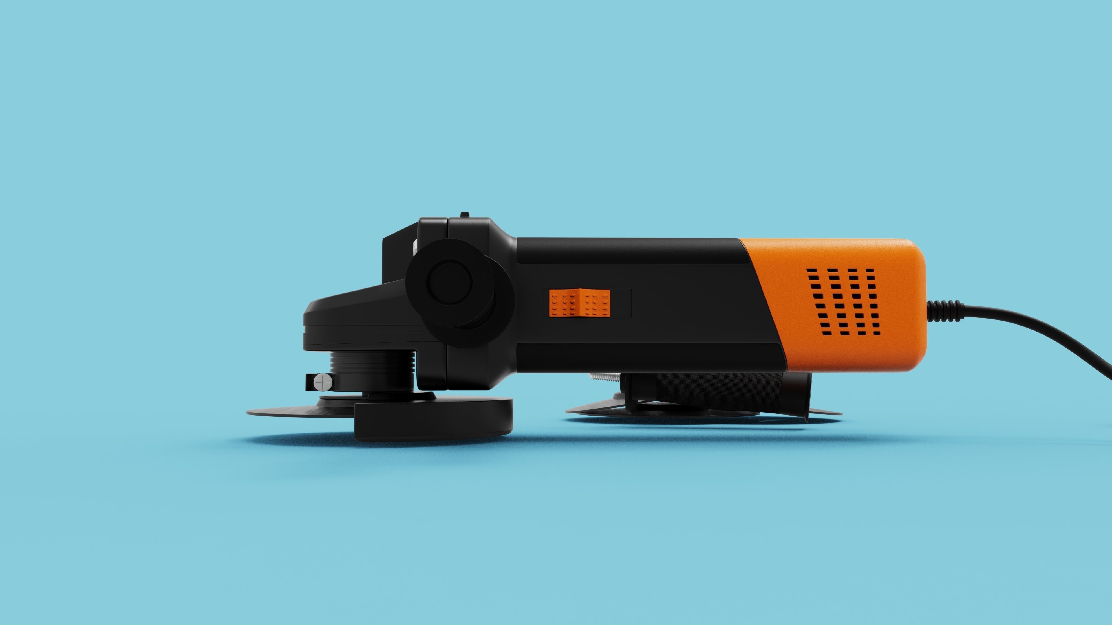 Angle Grinder 3D Model 3D model | CGTrader