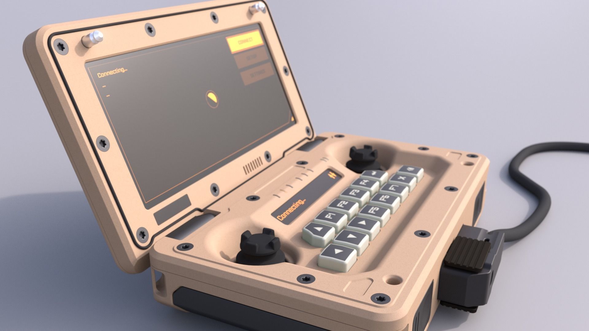 Rugged controller 3D model | CGTrader