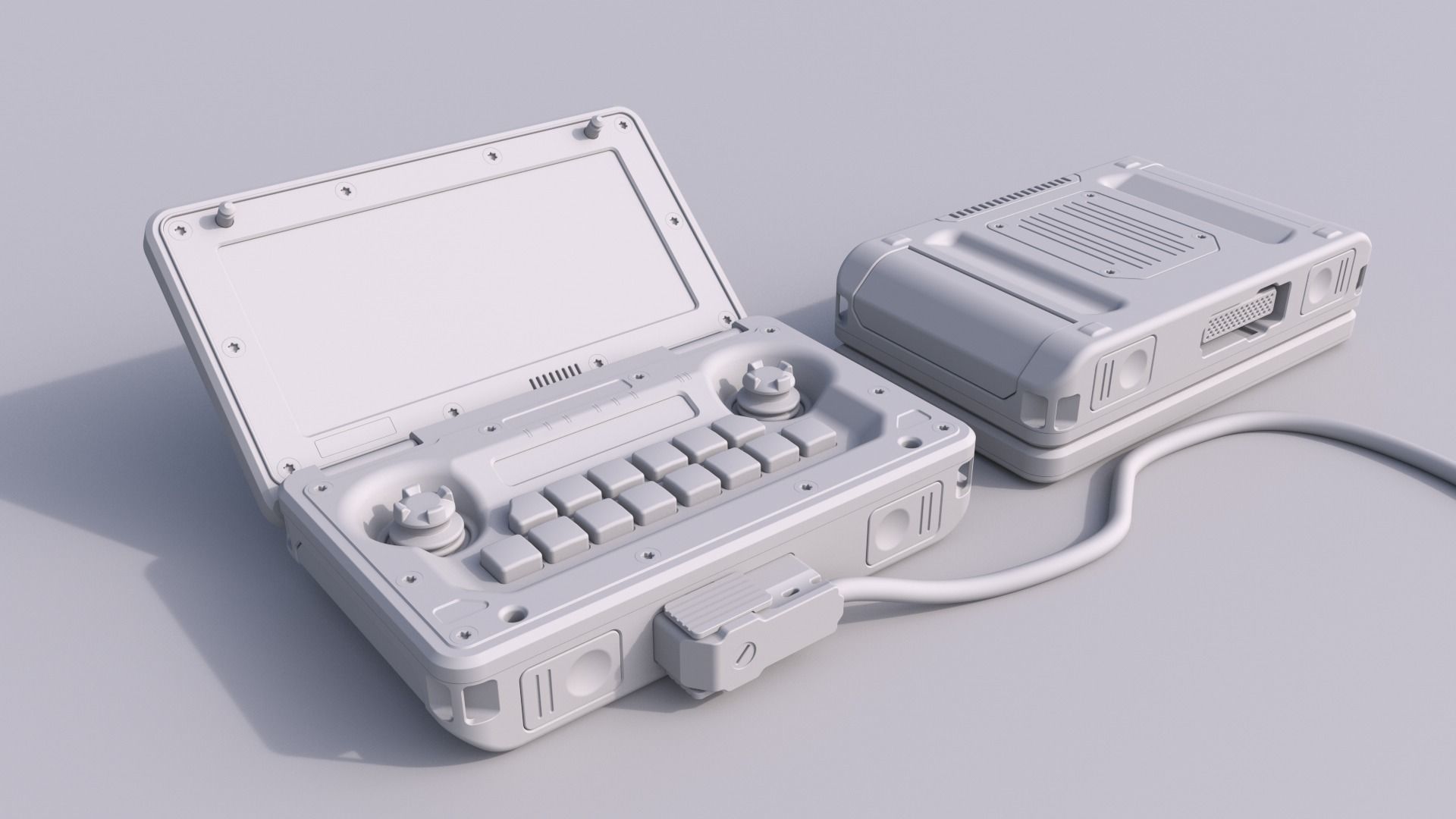 Rugged controller 3D model | CGTrader