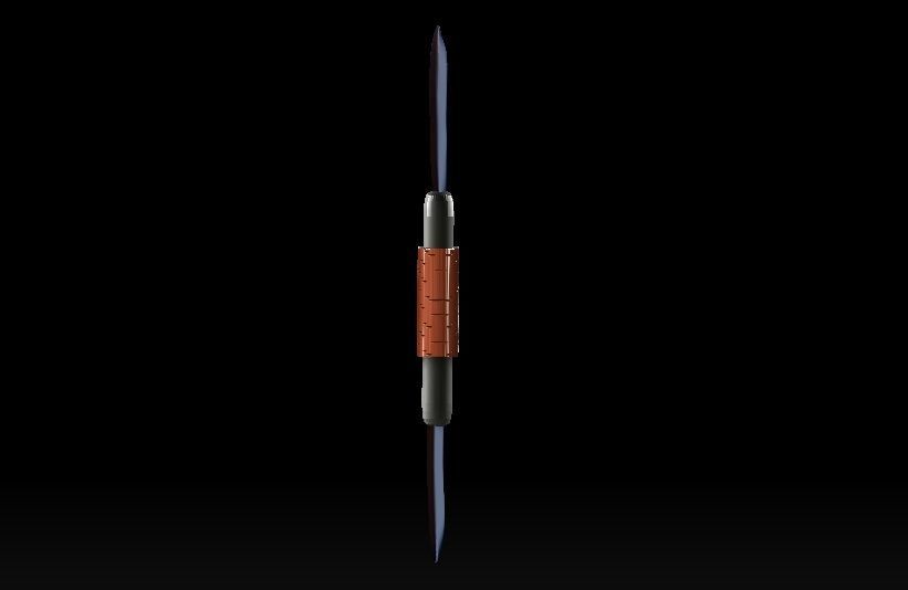 fantasy glaive 3D model | CGTrader