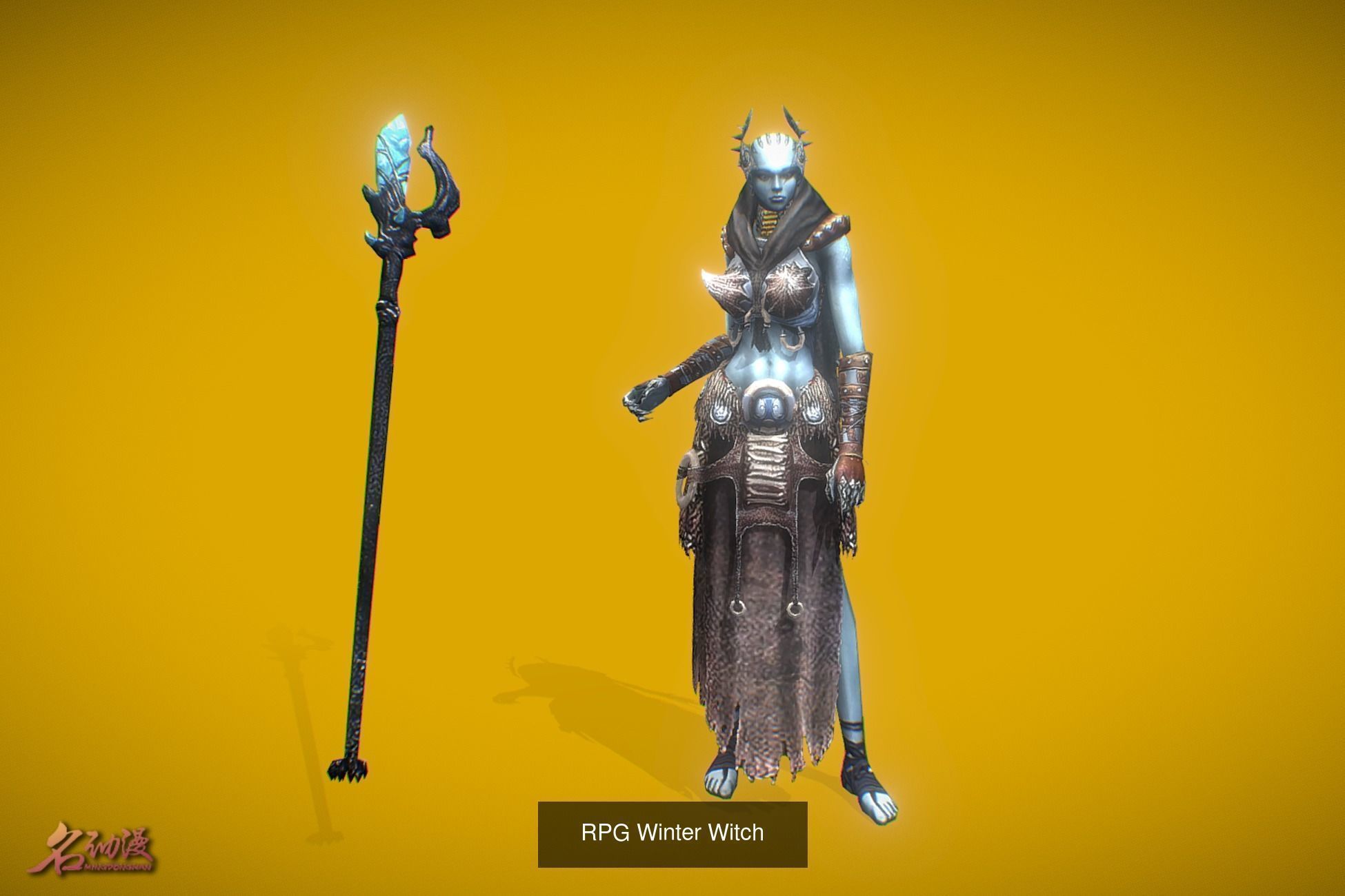 3D Model Collection RPG Characters Bundle VR / AR / low-poly | CGTrader