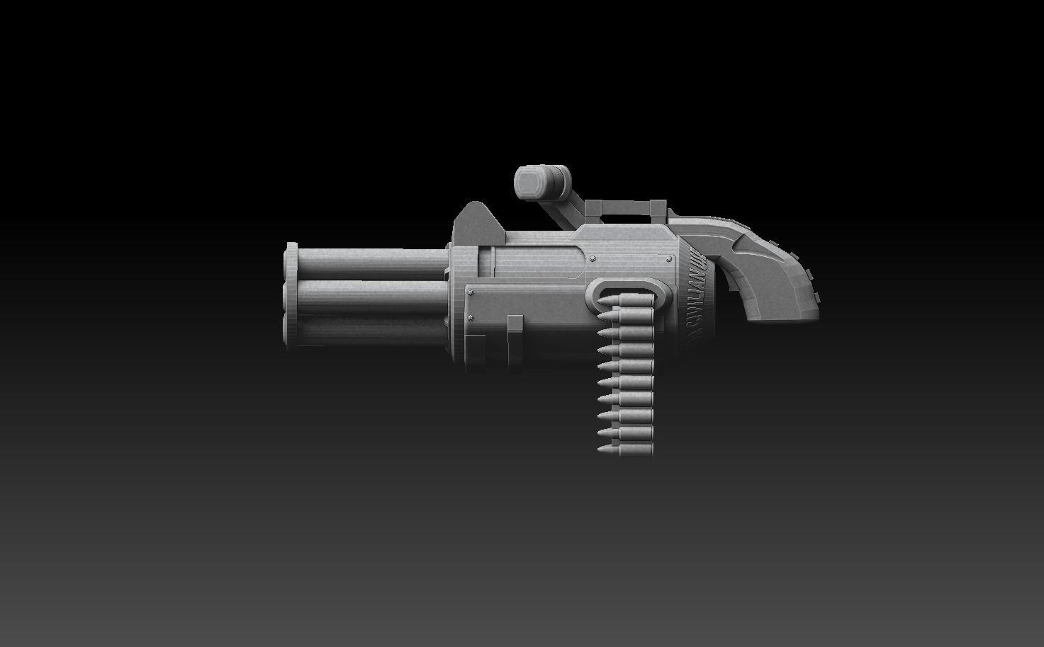 Syndicate Guns 3D model 3D printable | CGTrader