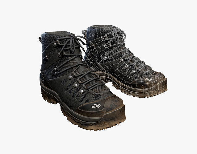 3D model Tactical Boots VR / AR / low-poly | CGTrader