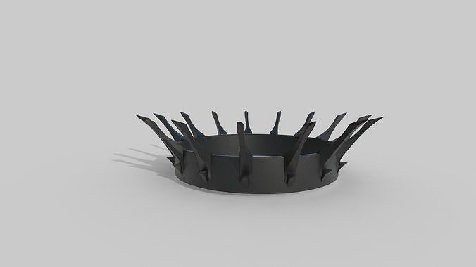3D model Crown VR / AR / low-poly | CGTrader