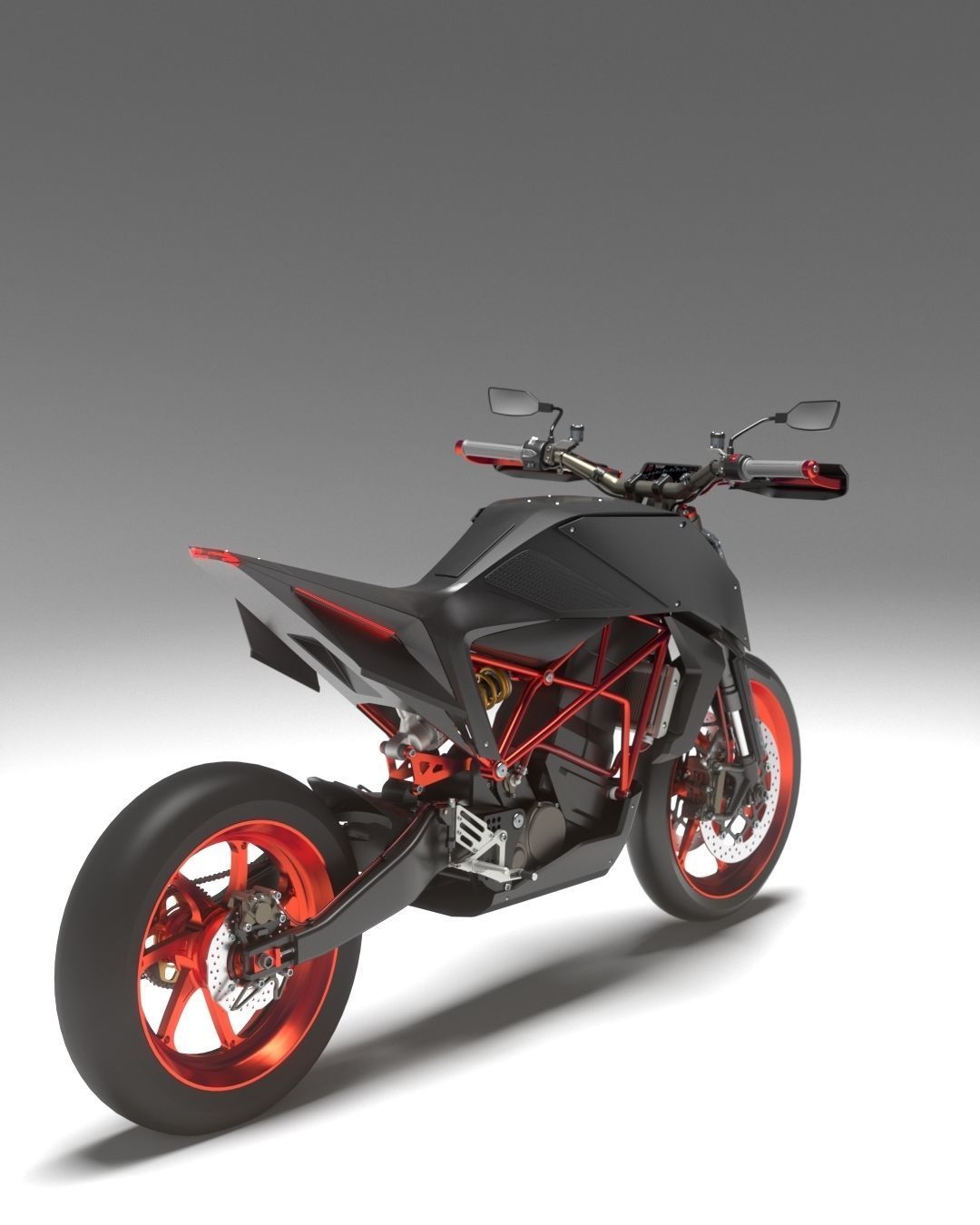 motorcycle wheels oz racing 3D model | CGTrader