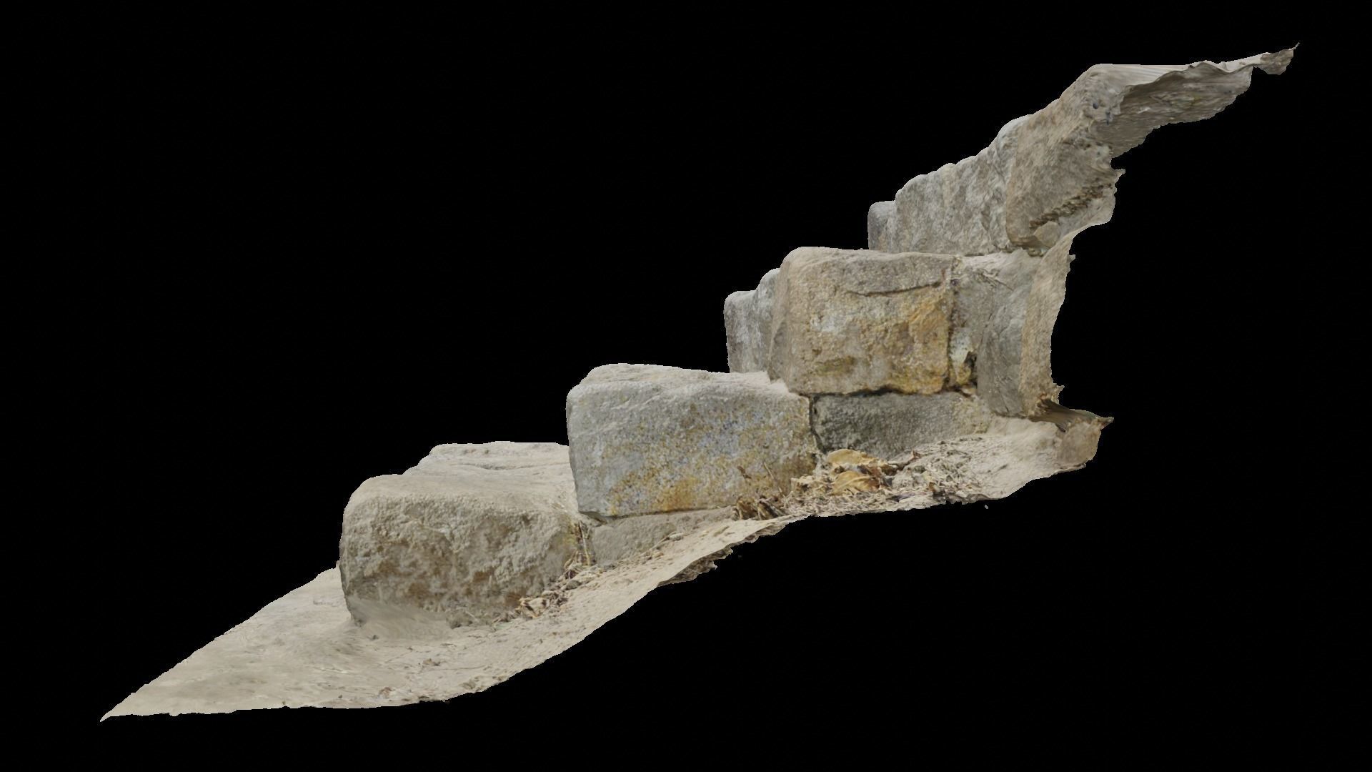 Stone Steps 3D model | CGTrader