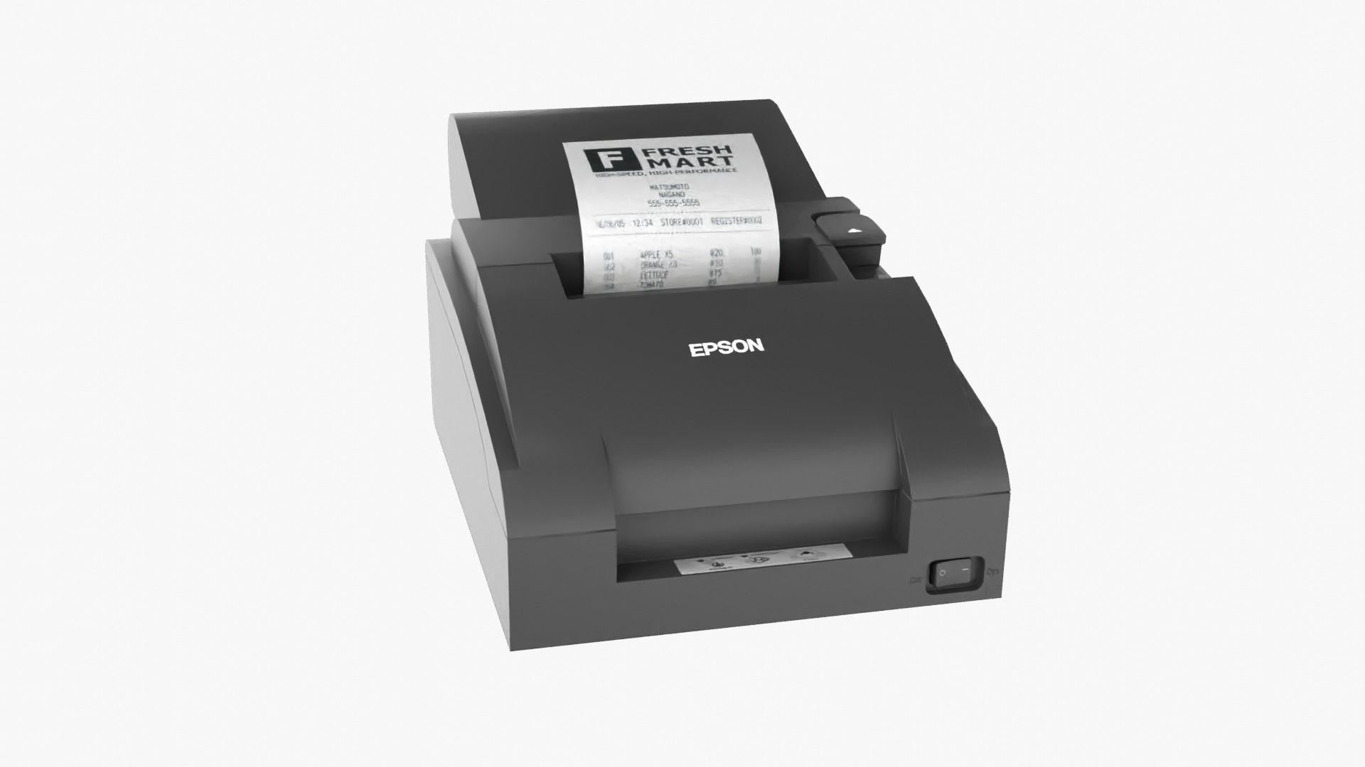 3D model Printer Slip VR / AR / low-poly | CGTrader