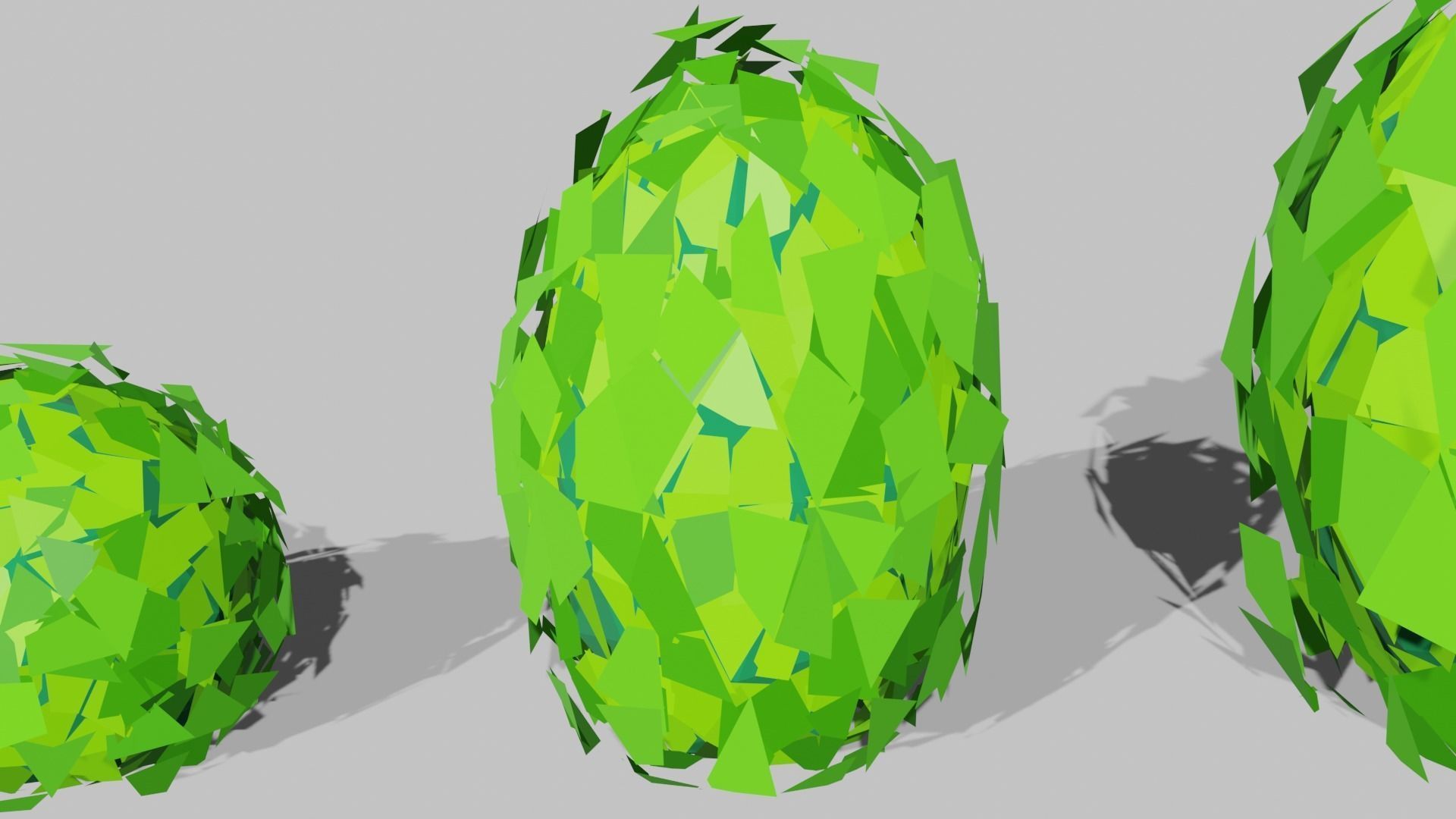 3D model Stylized Low-Poly Bush Pack 1 VR / AR / low-poly | CGTrader