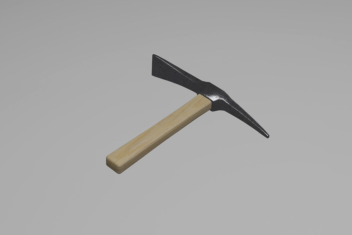 3D model Small Pickaxe Tool Model VR / AR / low-poly | CGTrader