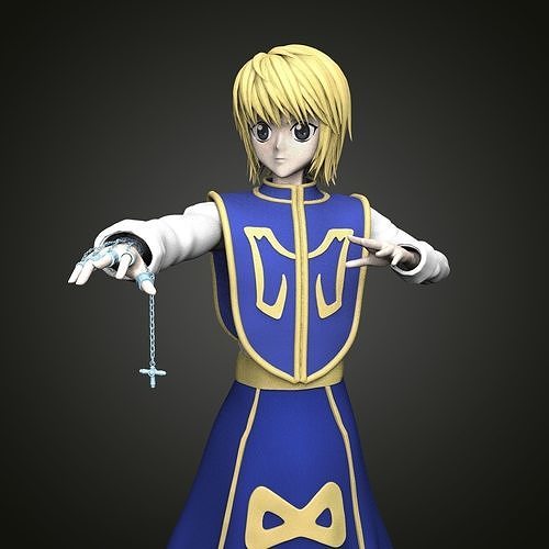 KURAPIKA HXH 3D model 3D printable | CGTrader