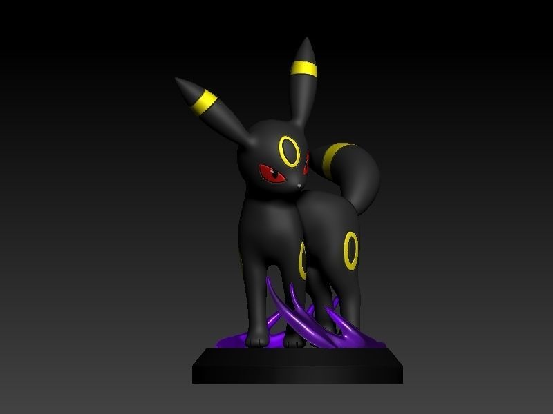 Pokemon umbreon 3D model 3D printable | CGTrader