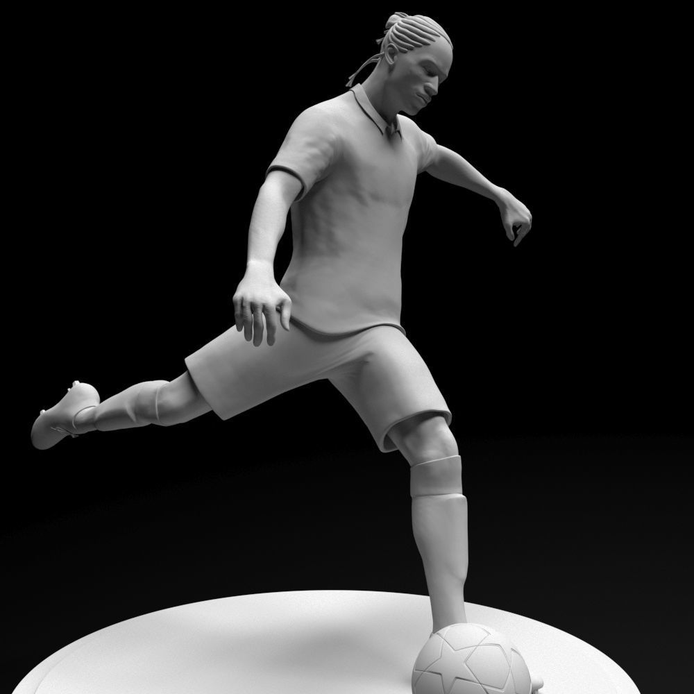 Eder footballer stl file ready for 3d printing 3D model 3D printable ...