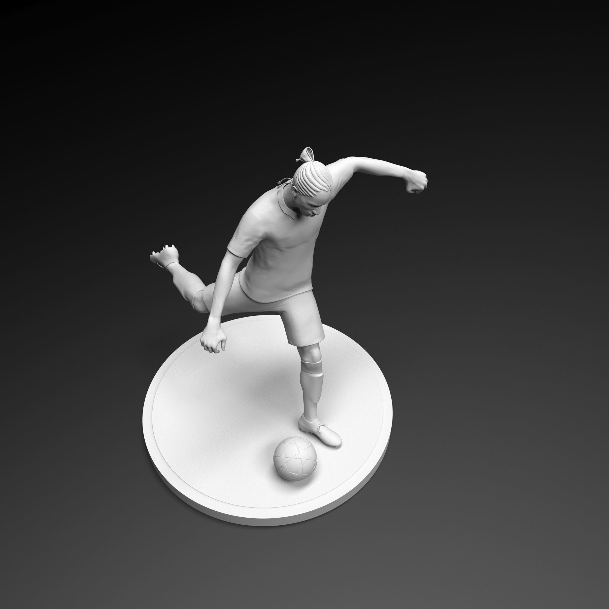 Eder footballer stl file ready for 3d printing 3D model 3D printable ...
