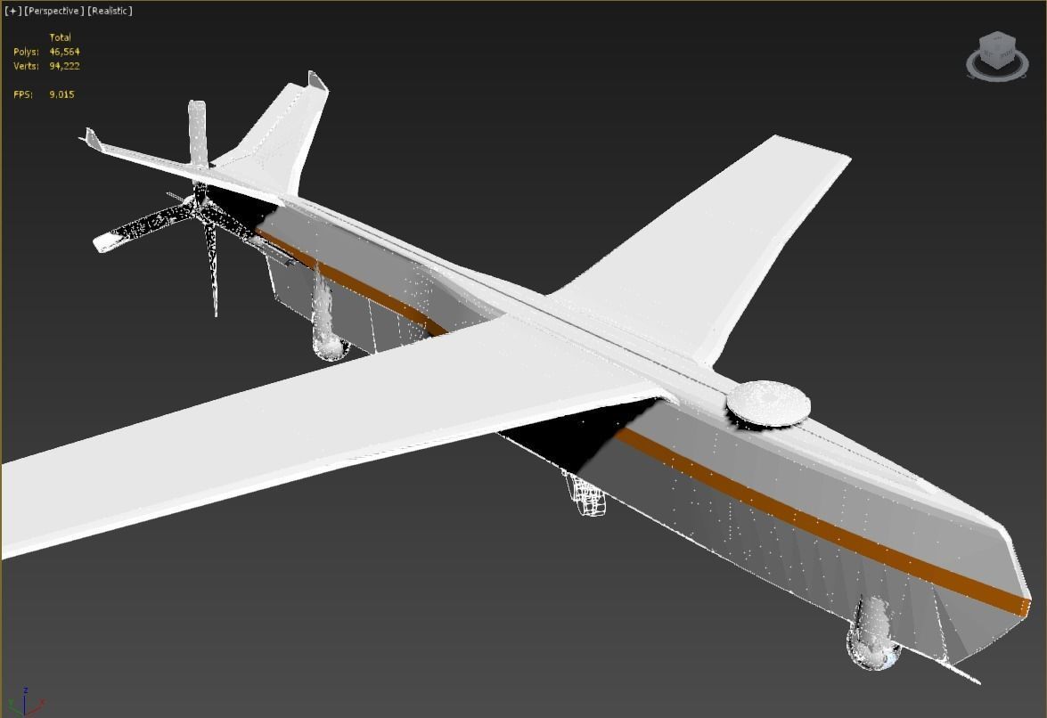UAV drone 1 3D model | CGTrader