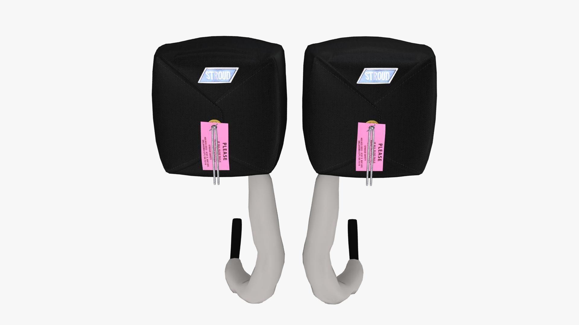 3D model Stroud Safety Drag Parachute VR / AR / low-poly | CGTrader