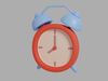 Stylized Alarm Clock Toon Clock Cartoon Clock free 3D model | CGTrader