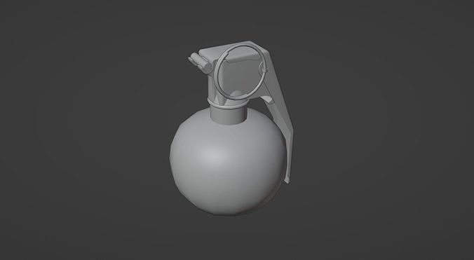 Grenade M67 free 3D model | CGTrader